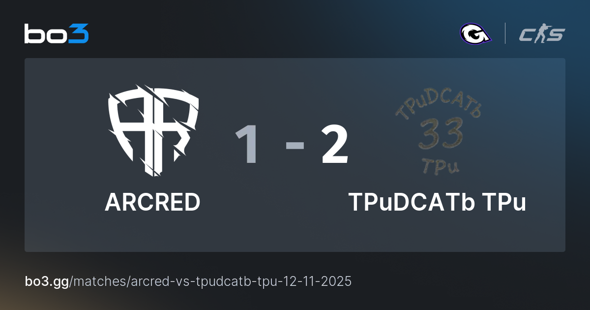ARCRED gegen TPuDCATb TPu – Live – CS2 Spiel bei Galaxy Battle 2025 // Phase 5