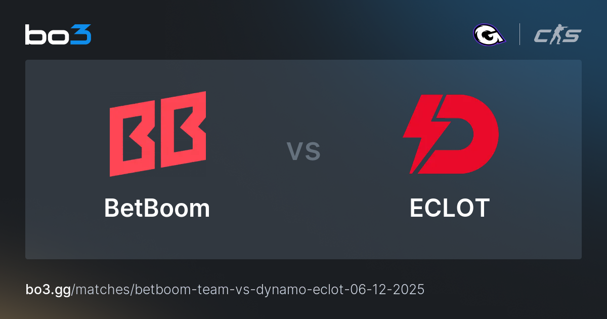 BetBoom vs ECLOT - 라이브 - Galaxy Battle 2025 // Phase 5에서의 CS2 경기