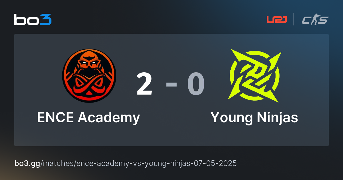 ENCE Academy vs Young Ninjas - CS2 Match at United21 Season 31
