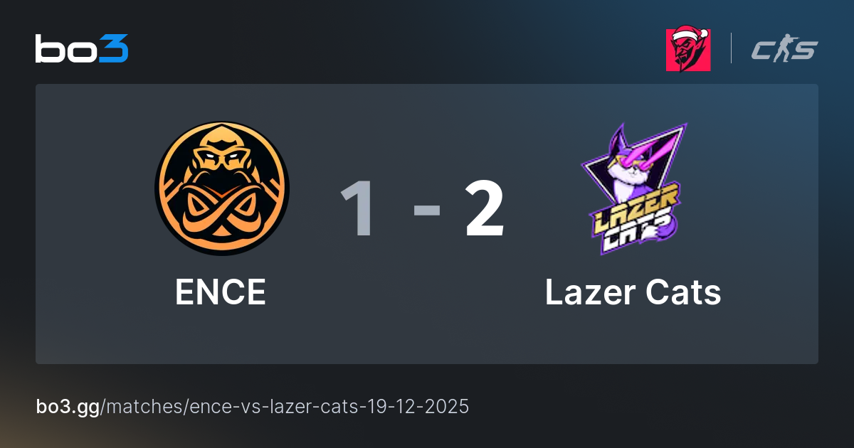 ENCE laban kay Lazer Cats - Live - CS2 Laban sa DraculaN 4