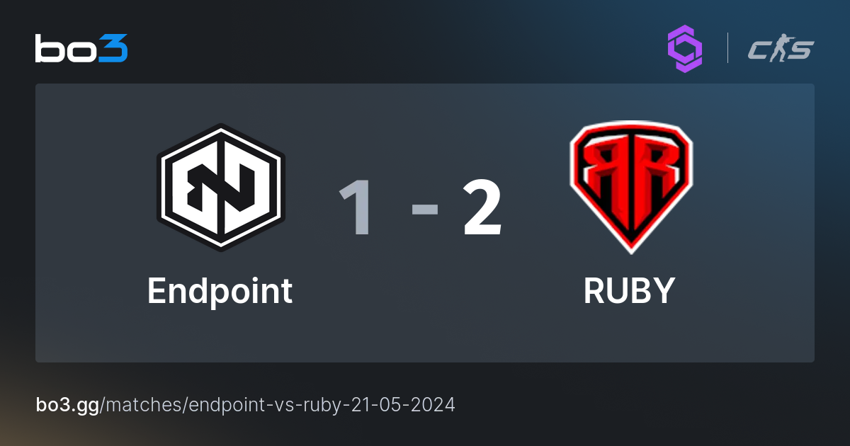 Endpoint vs RUBY - CS2