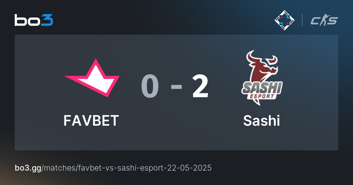 FAVBET vs Sashi - CS2 Match at YaLLa Compass Spring 2025