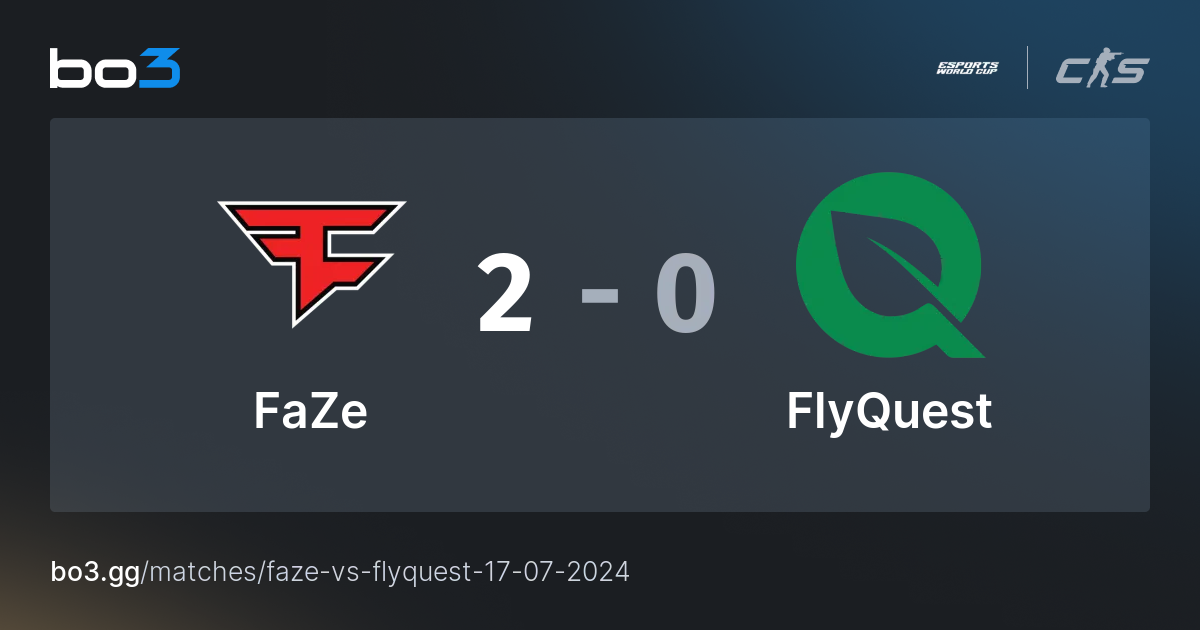 FaZe vs FlyQuest - CS2