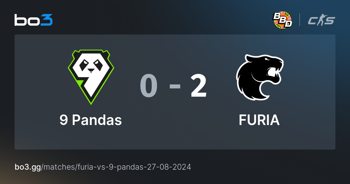 9 Pandas vs FURIA - CS2