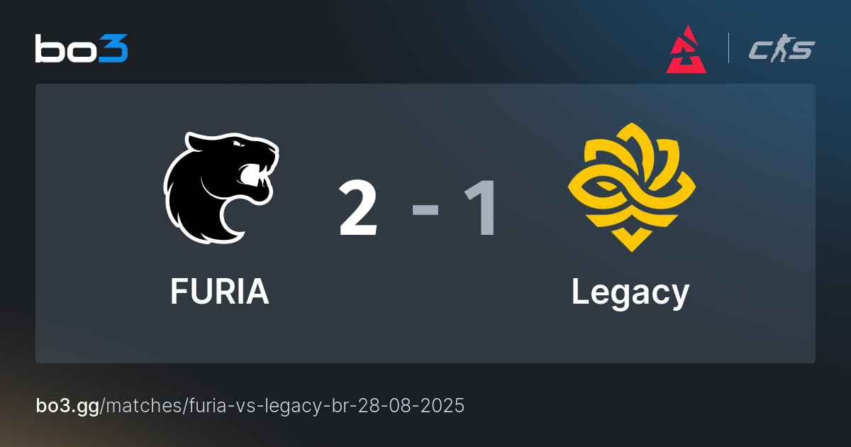 FURIA vs Legacy - CS2 Match at BLAST Open Fall 2025: Closed Qualifier