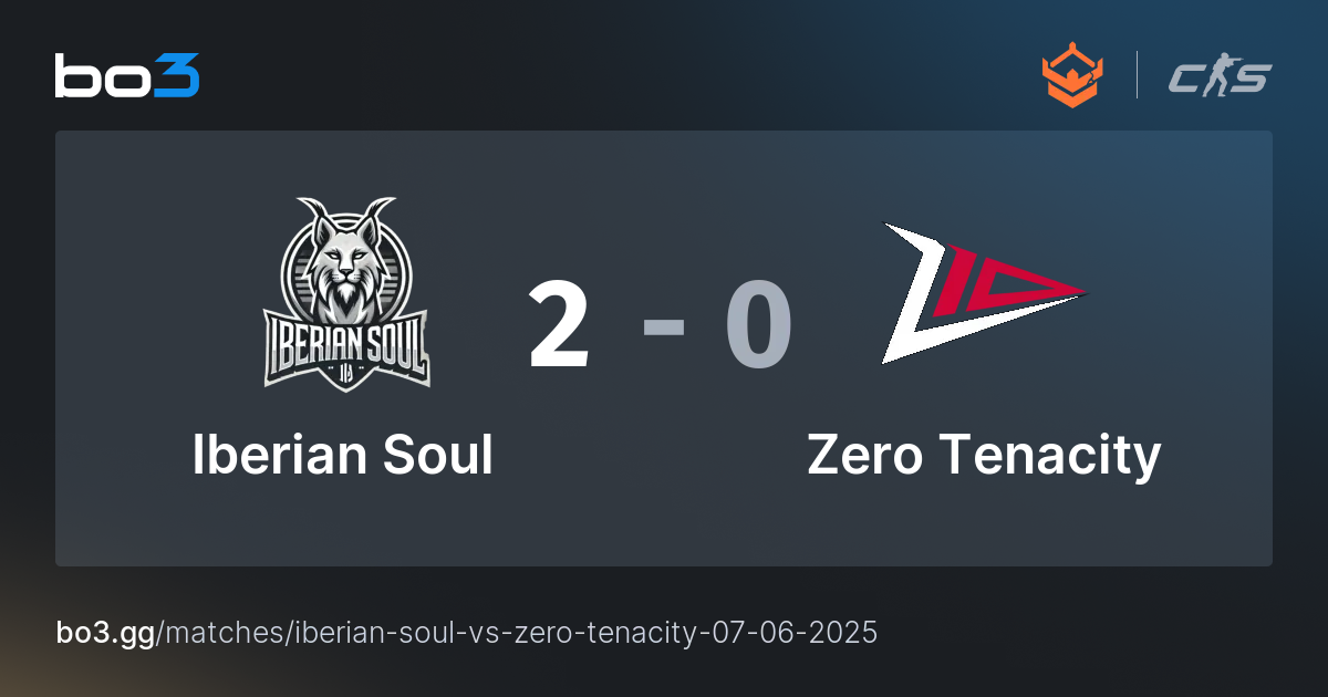 Iberian Soul vs Zero Tenacity - CS2 Match at The Proving Grounds Season 1
