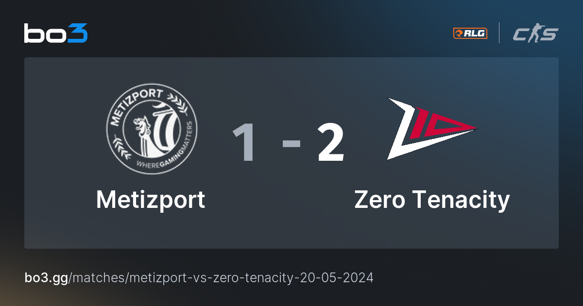 Metizport vs Zero Tenacity - CS2 Match at RES European Series 4