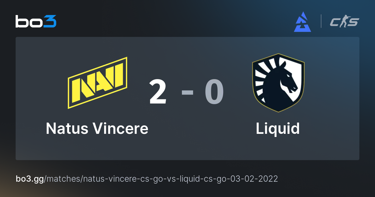 Natus Vincere vs Liquid - CS2 Match at BLAST Premier Groups Spring 2022
