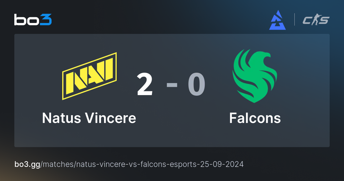 Natus Vincere vs Falcons - Partido de CS2 en BLAST Premier: Fall Final 2024