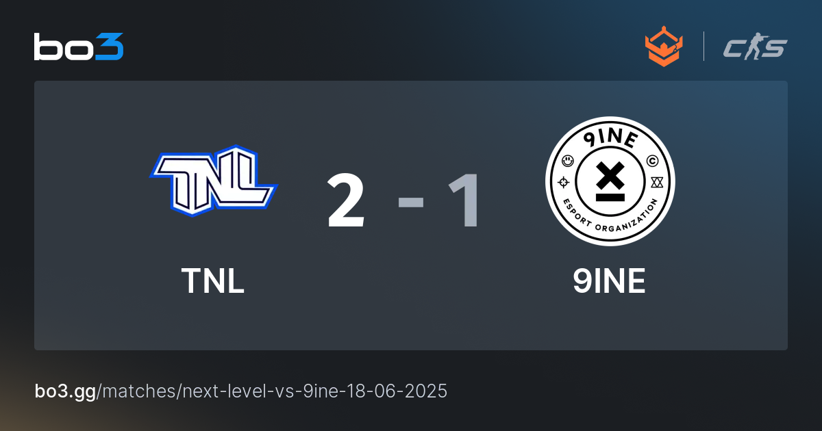 TNL vs 9INE - CS2 Match at The Proving Grounds Season 1