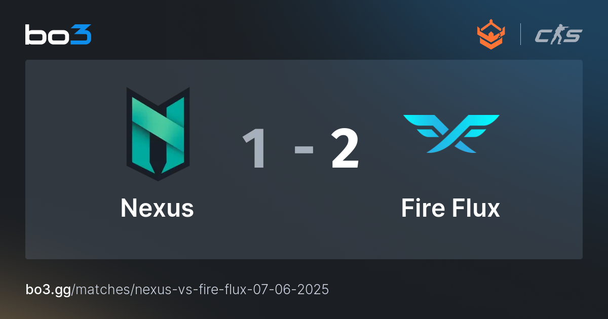 Nexus vs Fire Flux - CS2 Match at The Proving Grounds Season 1