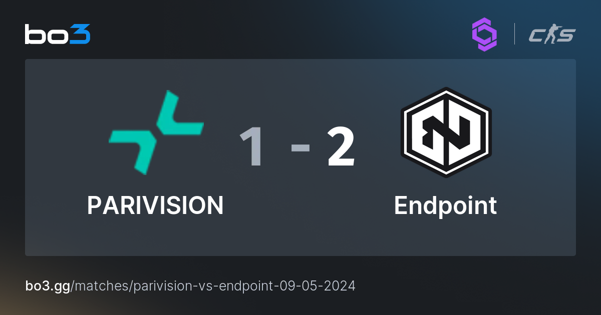 PARIVISION vs Endpoint - CS2