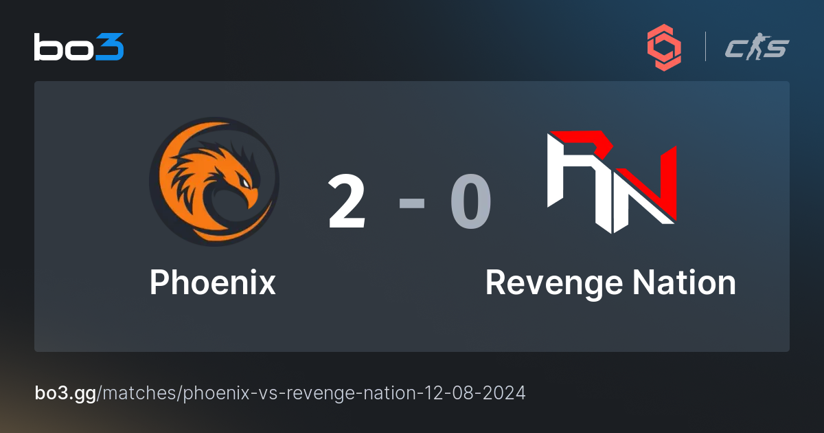 Phoenix vs Revenge Nation - CS2 Match at CCT Season 2 North American Series 2