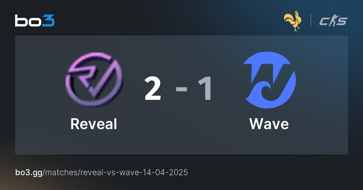 Reveal vs Wave - CS2