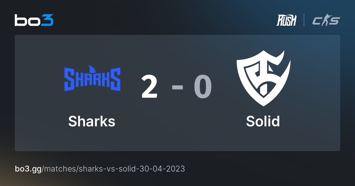 Sharks vs Solid - CS2 Match at TG Masters Autumn 2023