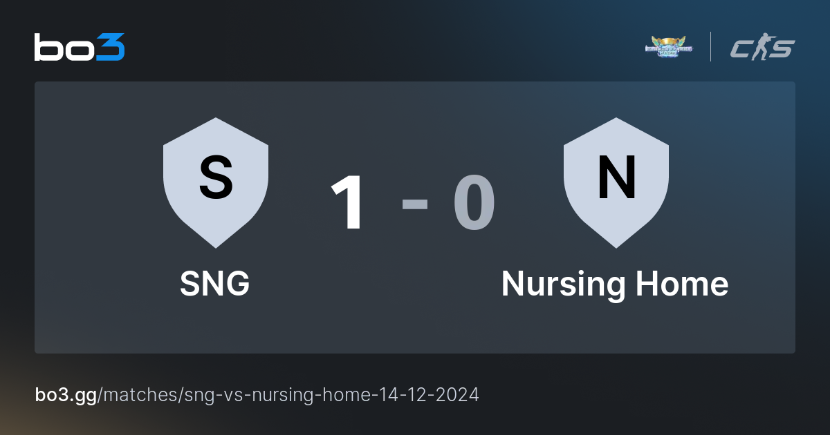SNG vs Nursing Home - CS2 Match at Gansu Esports Series 2024