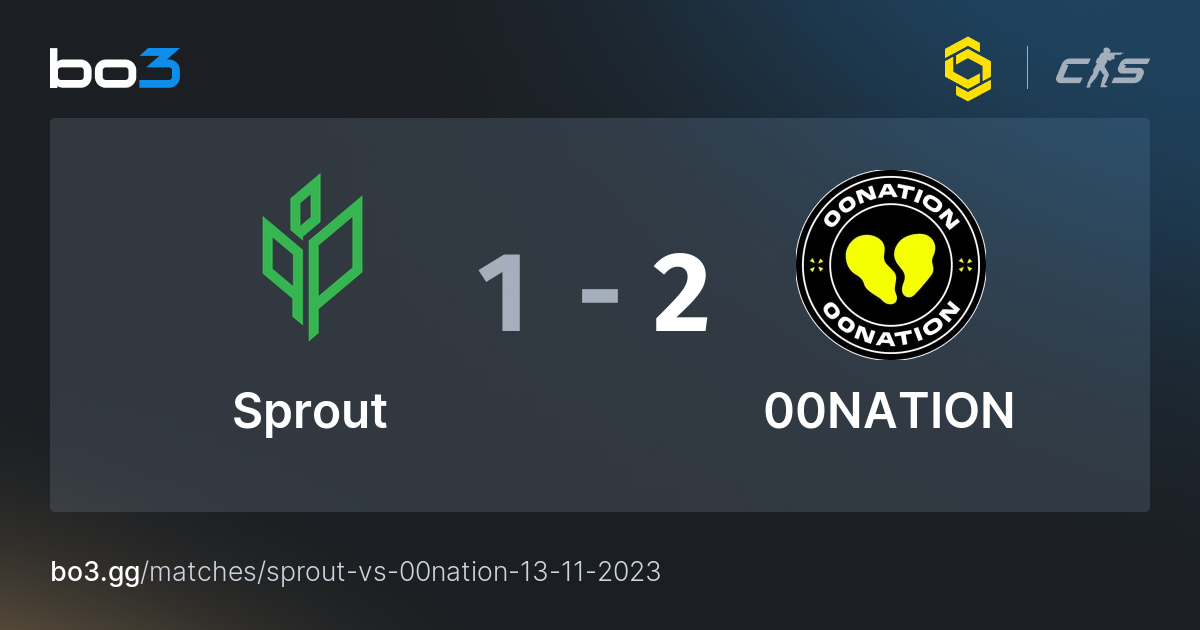 Sprout vs 00NATION - CS2