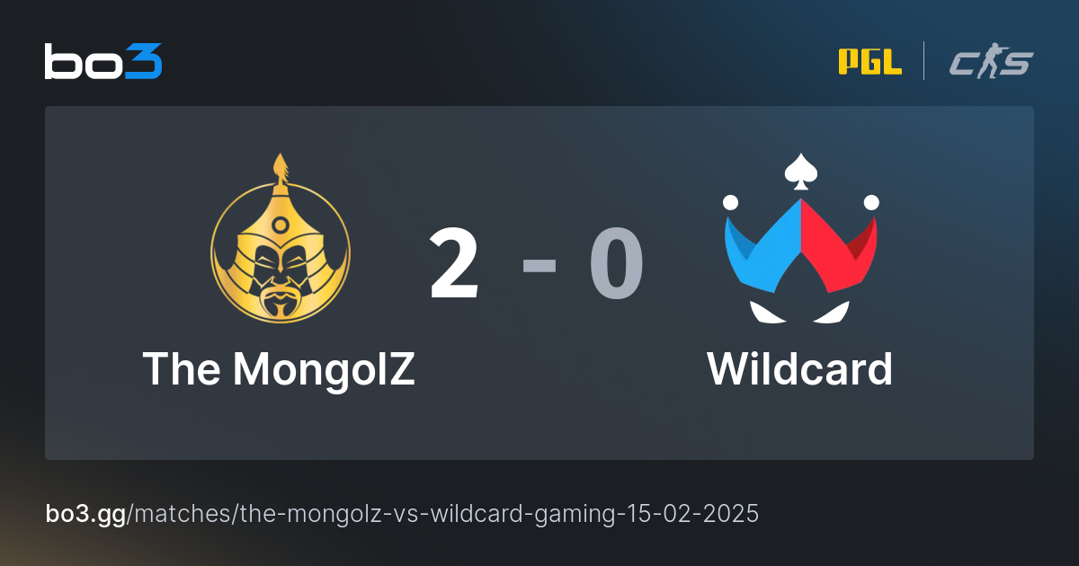 The MongolZ vs Wildcard - CS2 Match at PGL Cluj-Napoca 2025