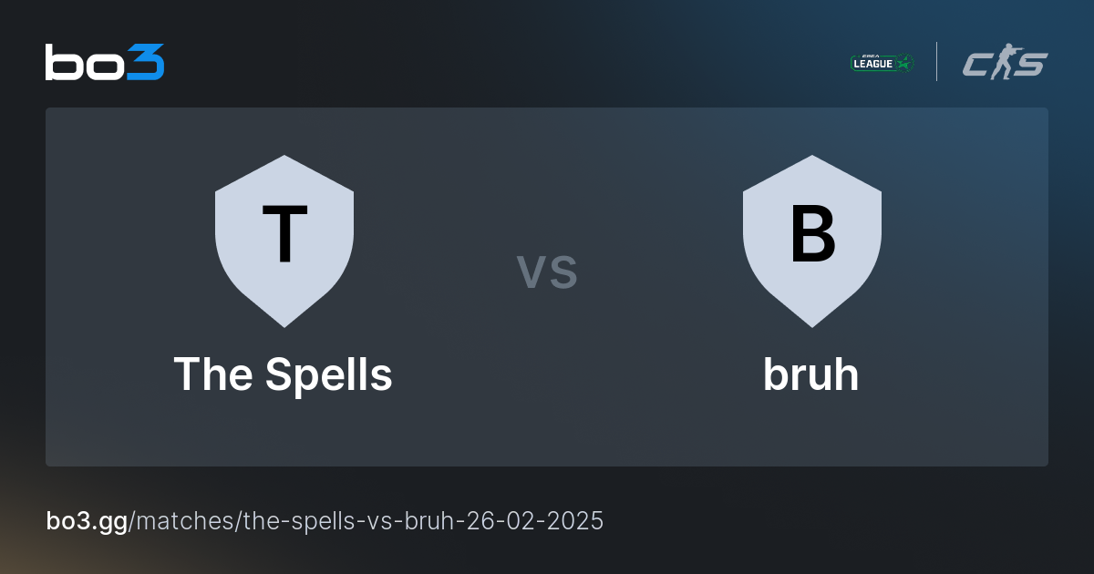 The Spells vs bruh - Live - CS2 Match at ESEA Season 52: Advanced Division - Europe