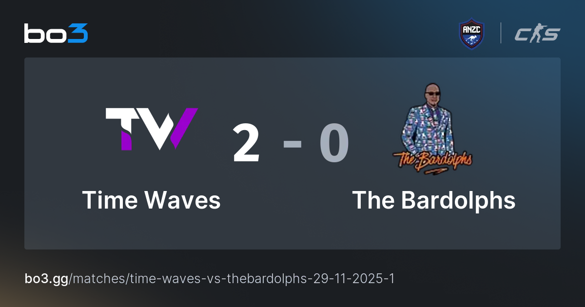 Time Waves vs The bardolphs - 라이브 - ANZC Locals Brisbane Spring 2025에서의 ...