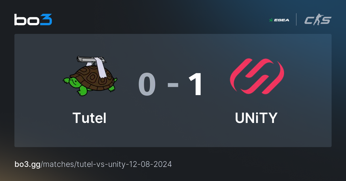 Tutel vs UNiTY - CS2 Match at ESEA Season 50 Advanced Division: Europe