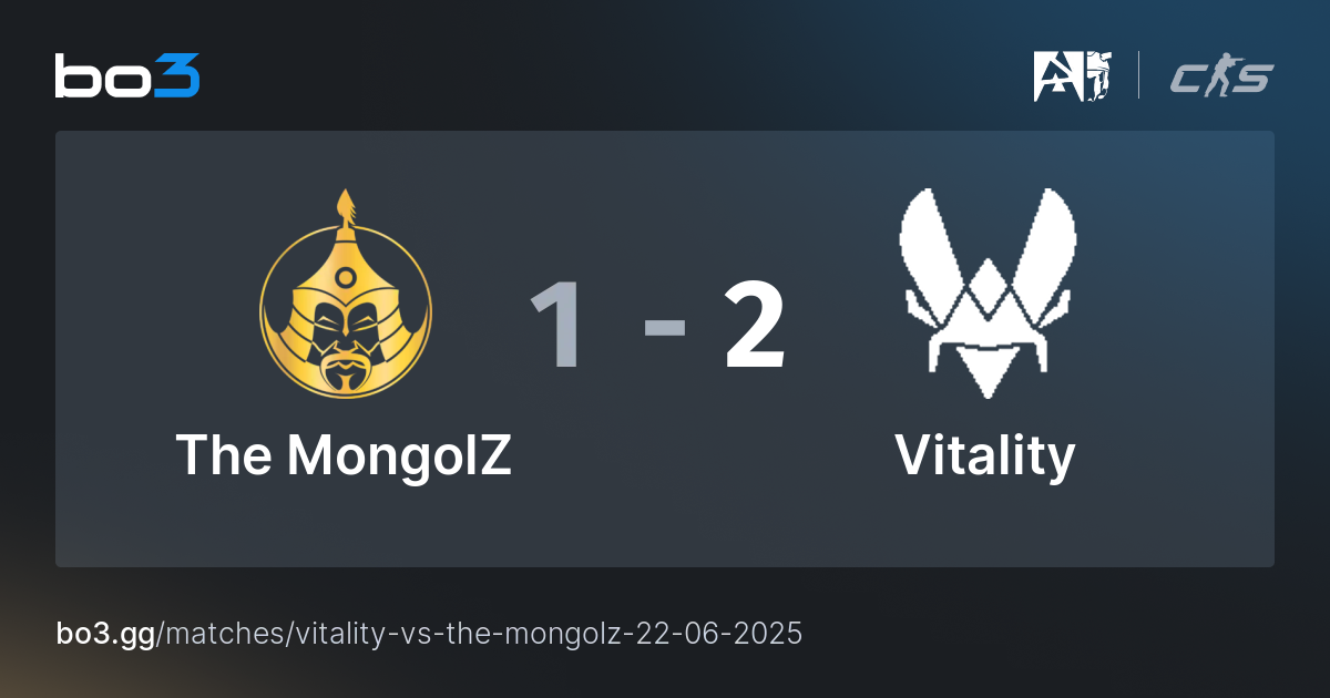The MongolZ vs Vitality - CS2 Match at BLAST.tv Austin Major 2025