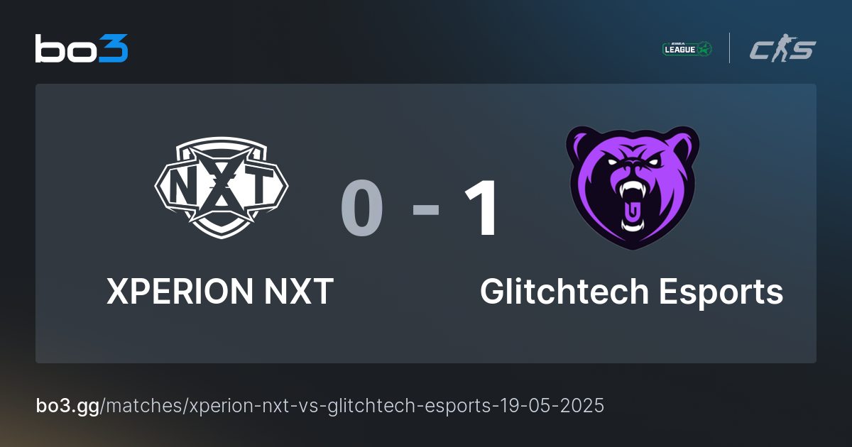 XPERION NXT vs Glitchtech Esports - Canlı - ESEA season 53: Advanced Division - Europe ...