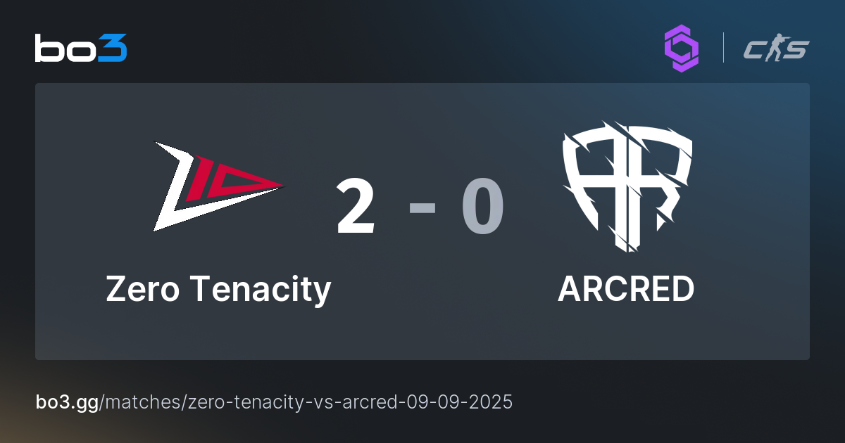 Zero Tenacity vs ARCRED - CS2 Match at CCT Season 3 European Series 6