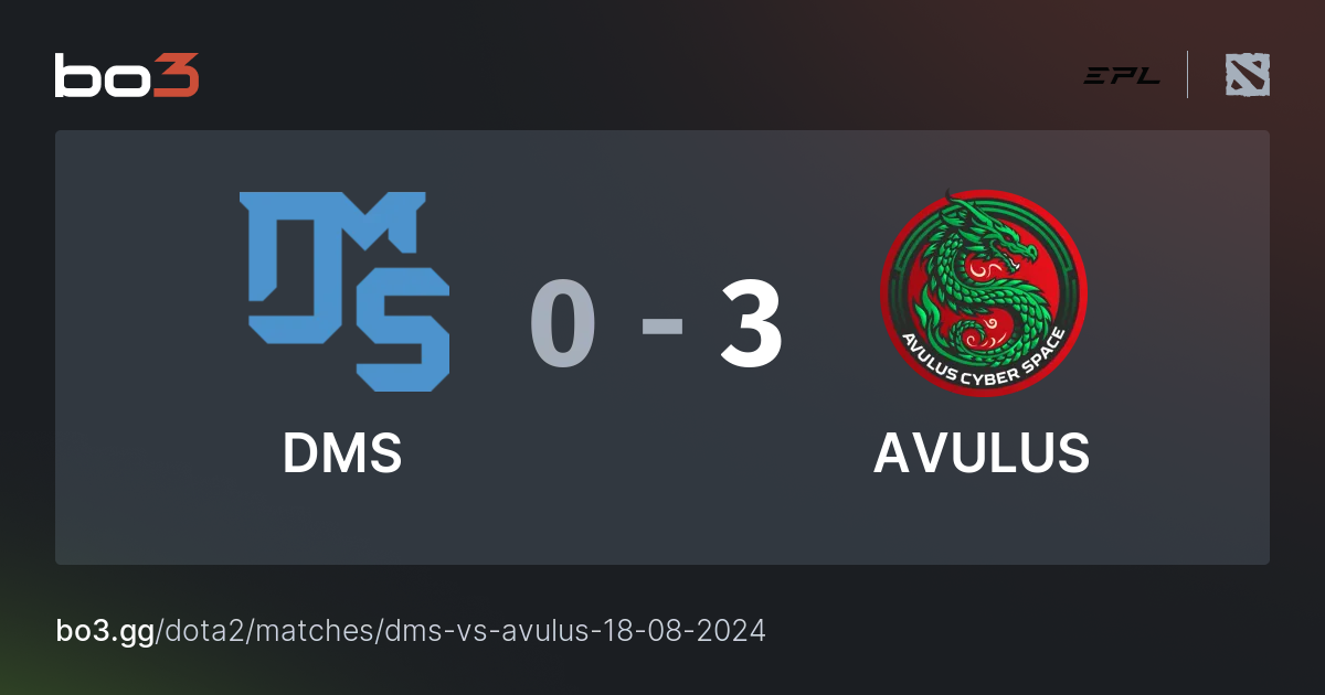 DMS vs AVULUS - Dota 2 – bo3.gg