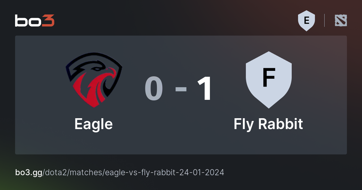Eagle vs Fly Rabbit - Dota 2 – bo3.gg