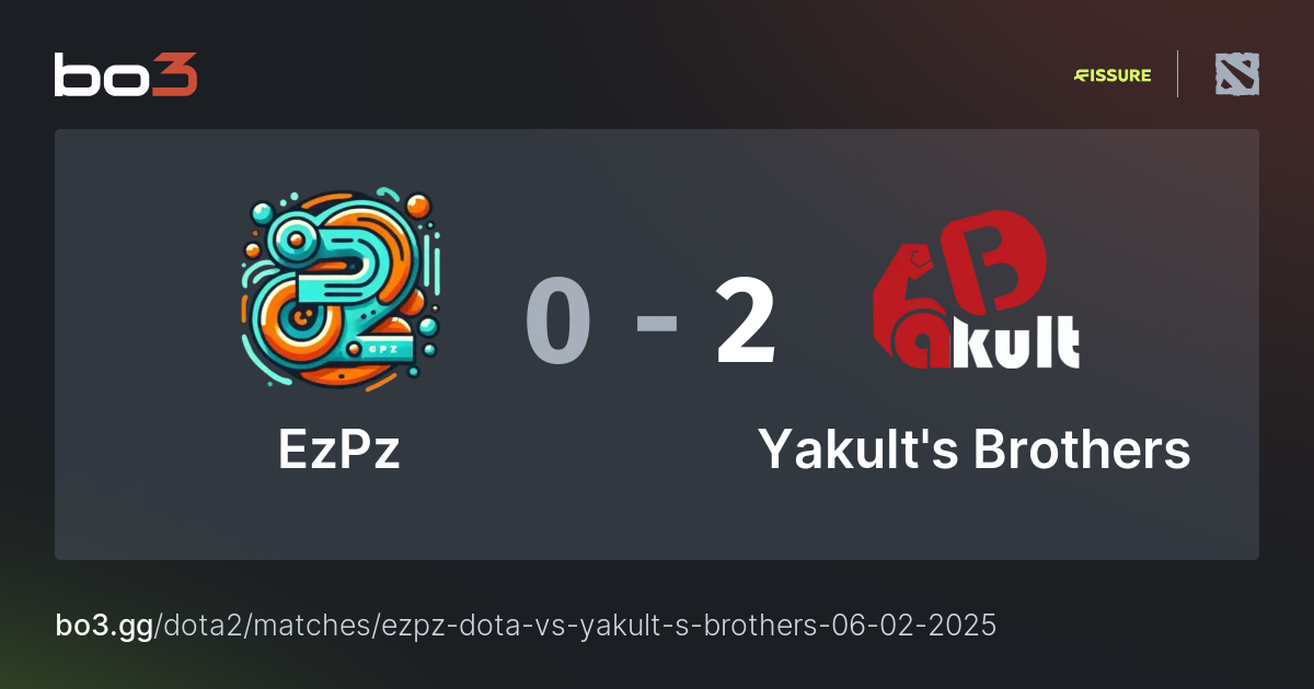 EzPz vs Yakult's Brothers - Dota 2 – bo3.gg