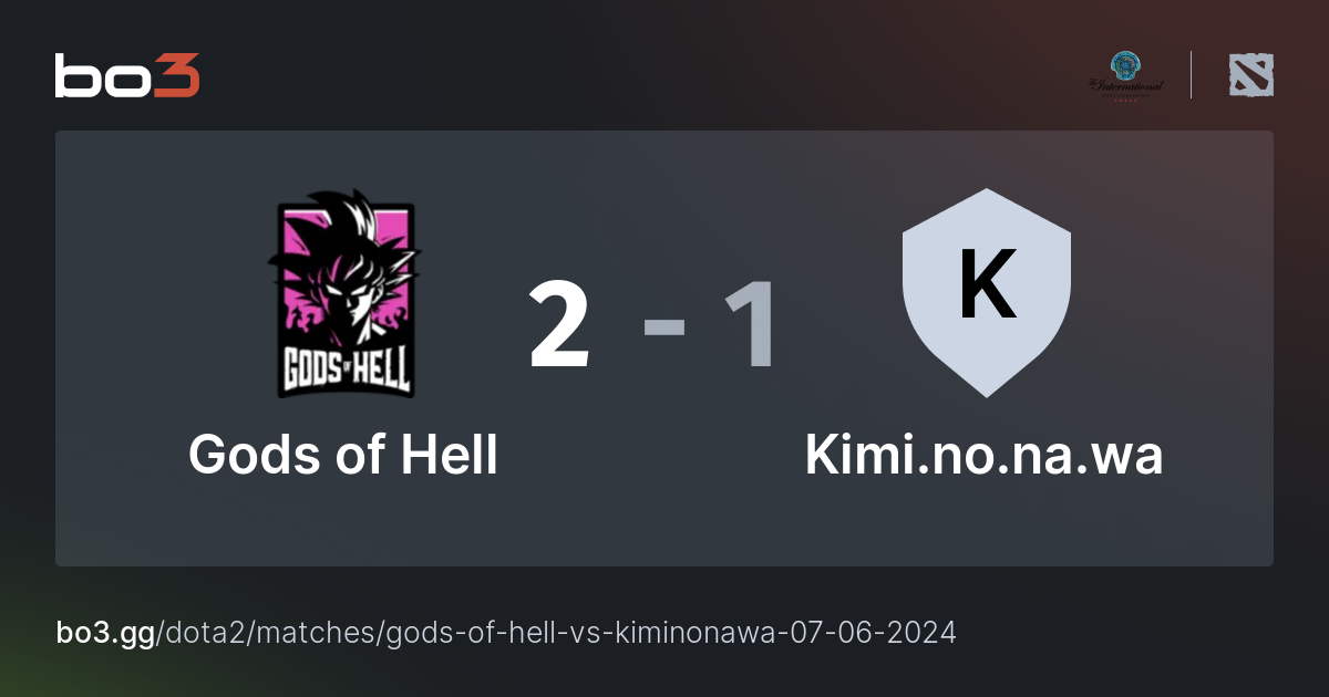 Gods of Hell vs Kimi.no.na.wa - Dota 2 – bo3.gg