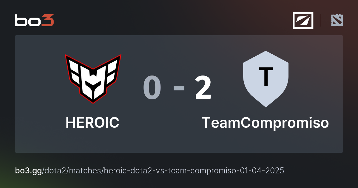 HEROIC vs Team Compromiso - Dota 2 Live – bo3.gg