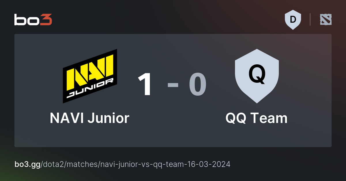 NAVI Junior vs QQ Team - Dota 2 – bo3.gg