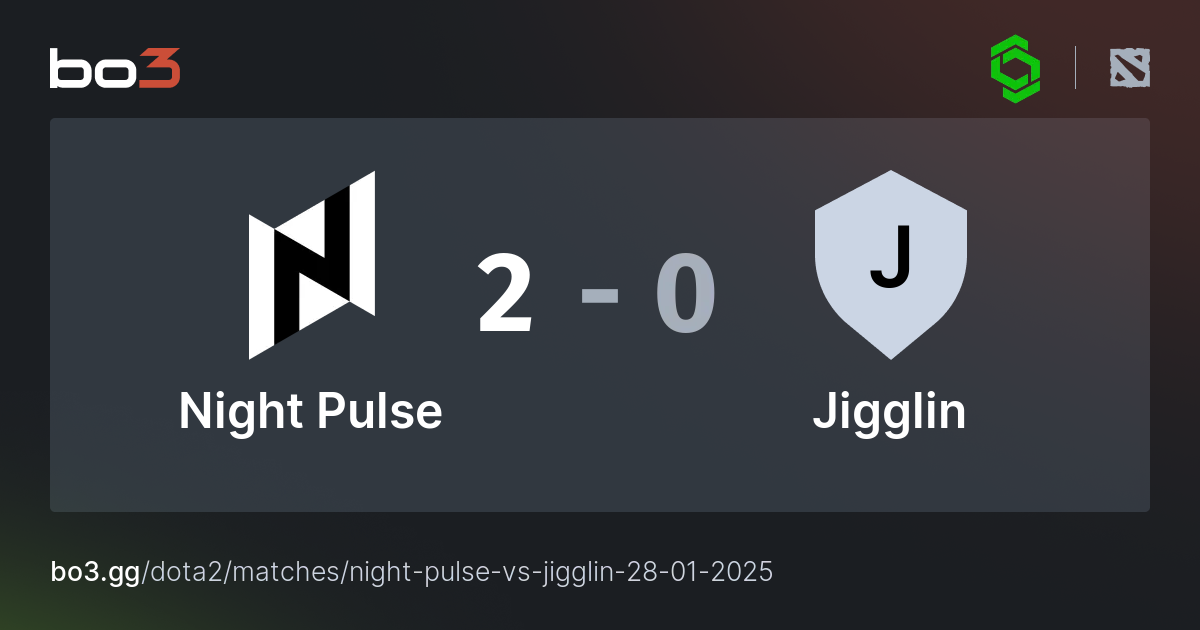 Night Pulse vs Jigglin - Dota 2 – bo3.gg