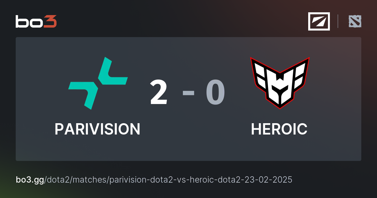 PARIVISION vs HEROIC – Map 2 – Dota 2 – bo3.gg