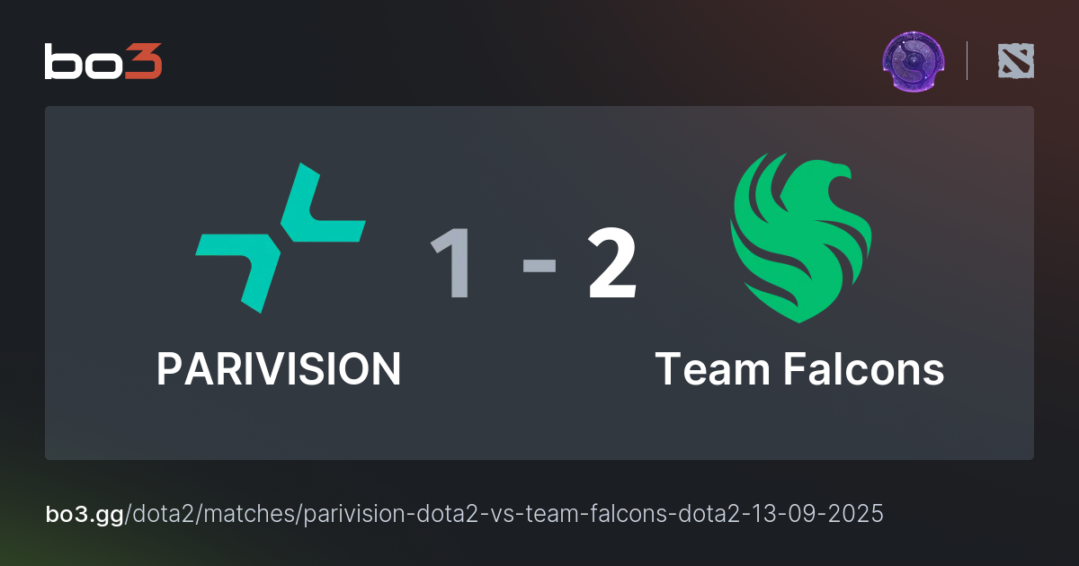 PARIVISION vs Team Falcons – Map 1 – Dota 2 – bo3.gg
