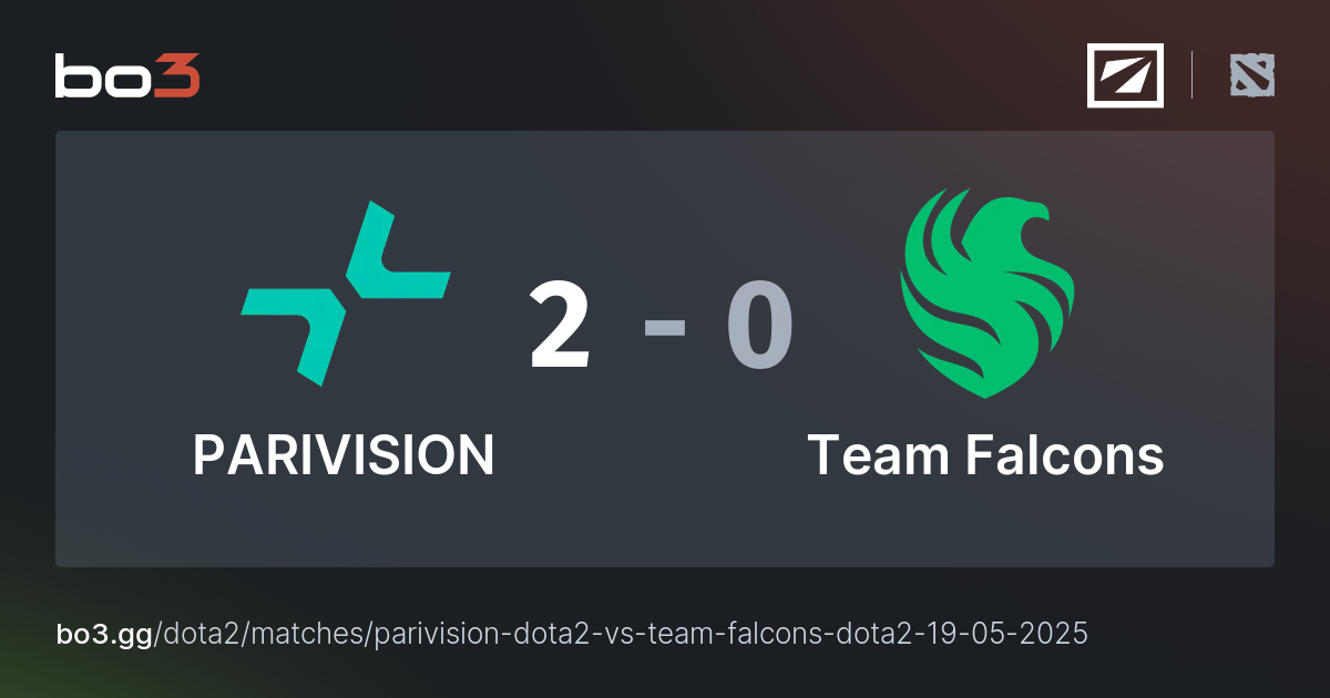 PARIVISION vs Team Falcons - Dota 2 – bo3.gg