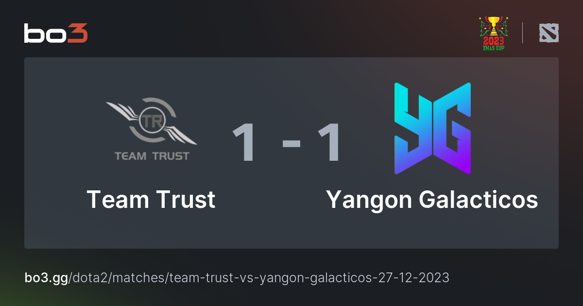 Team Trust vs Yangon Galacticos - Dota 2 – bo3.gg