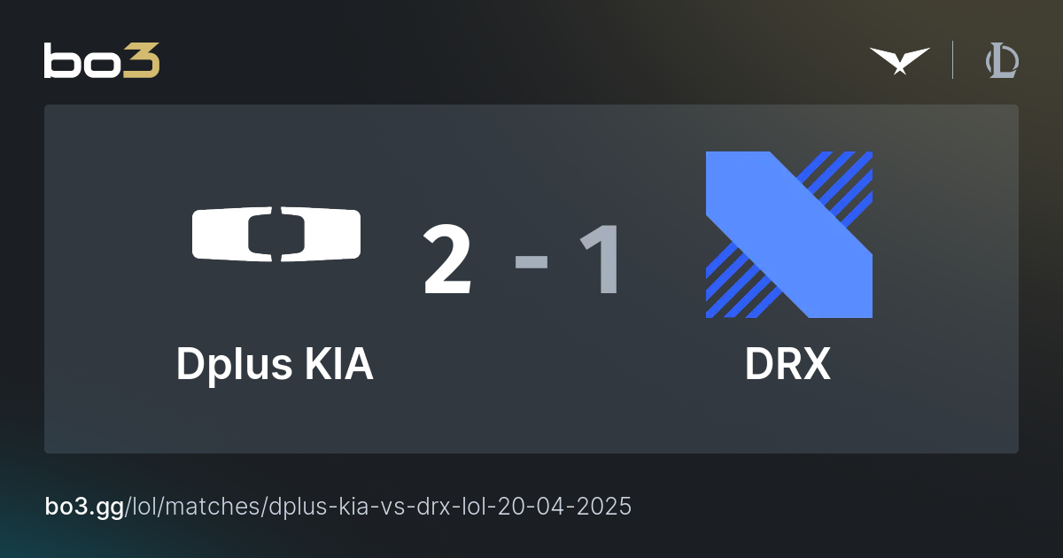 Dplus KIA vs DRX – Map 2 – League of Legends – bo3.gg