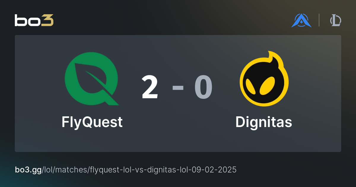 FlyQuest vs Dignitas - League of Legends – bo3.gg