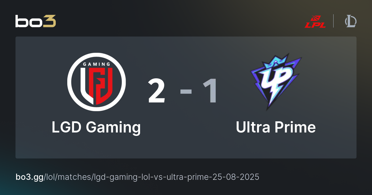 LGD Gaming vs Ultra Prime – Map 3 – League of Legends – bo3.gg