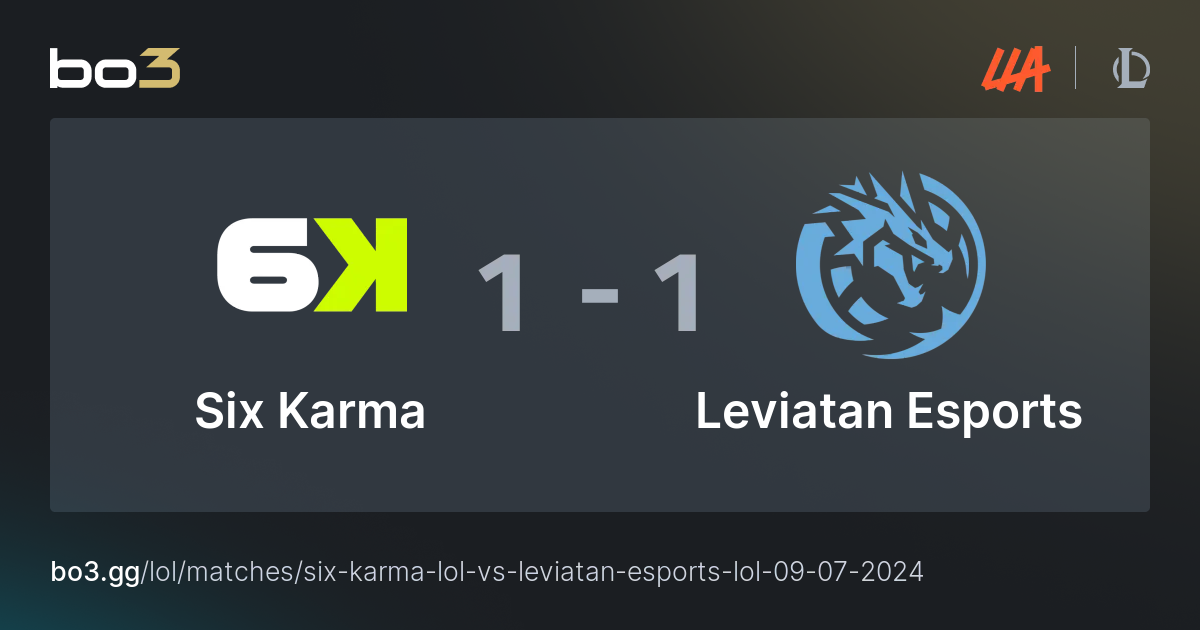 Six Karma vs Leviatan - League of Legends – bo3.gg