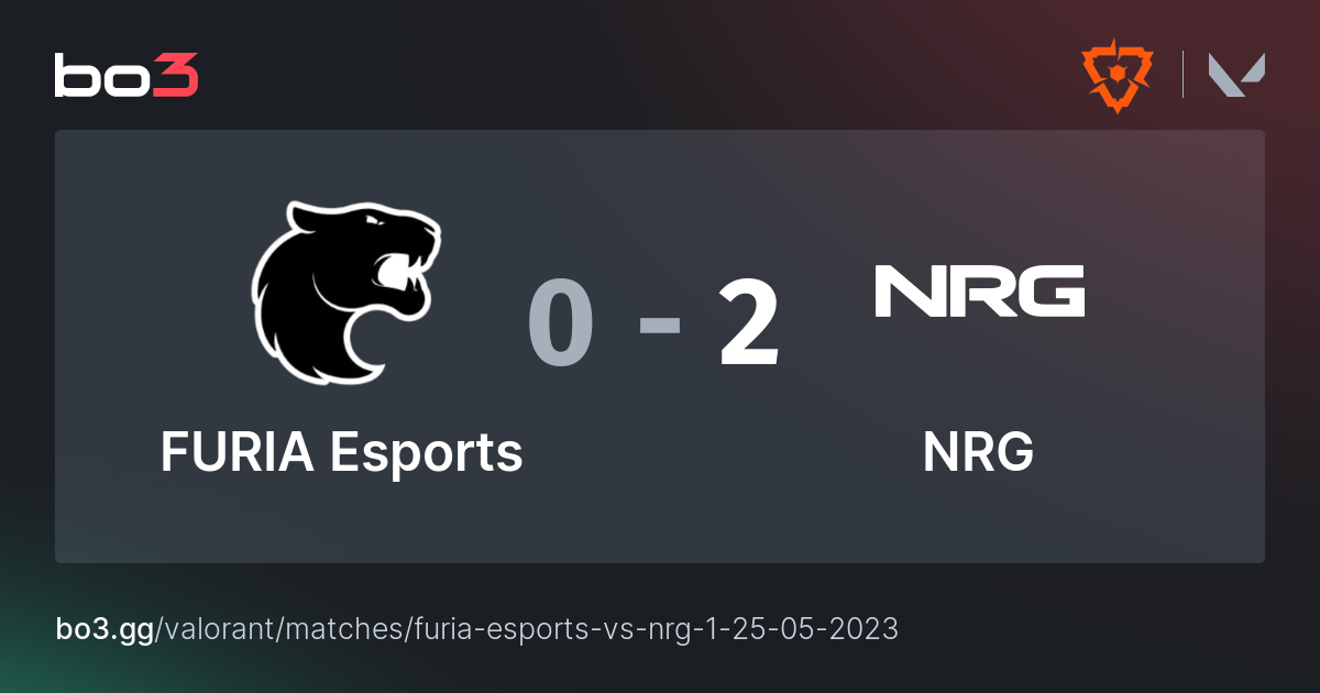 FURIA Esports vs NRG - Valorant – bo3.gg FURIA Esports vs NRG - Valorant – bo3.gg