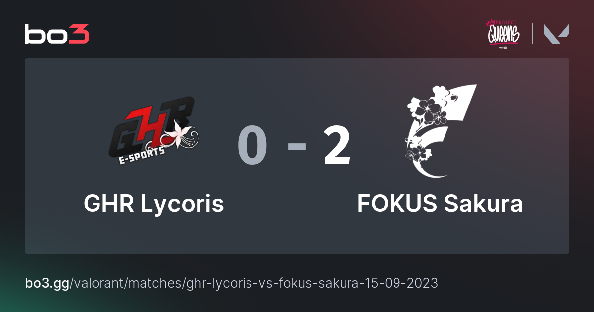 GHR Lycoris vs FOKUS Sakura - Valorant – bo3.gg