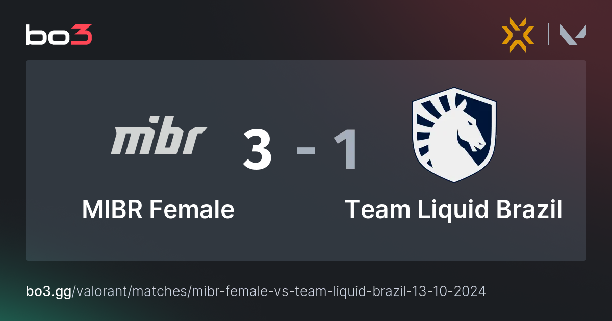 MIBR GC vs Team Liquid Brazil - Valorant – bo3.gg
