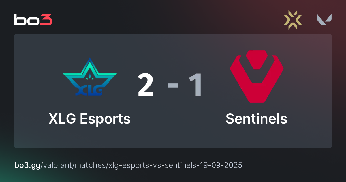 XLG Esports vs Sentinels - Valorant – bo3.gg