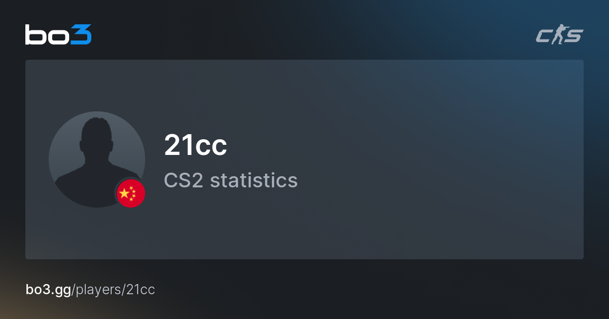 21cc (Xiang Chaoying) CS2 Stats
