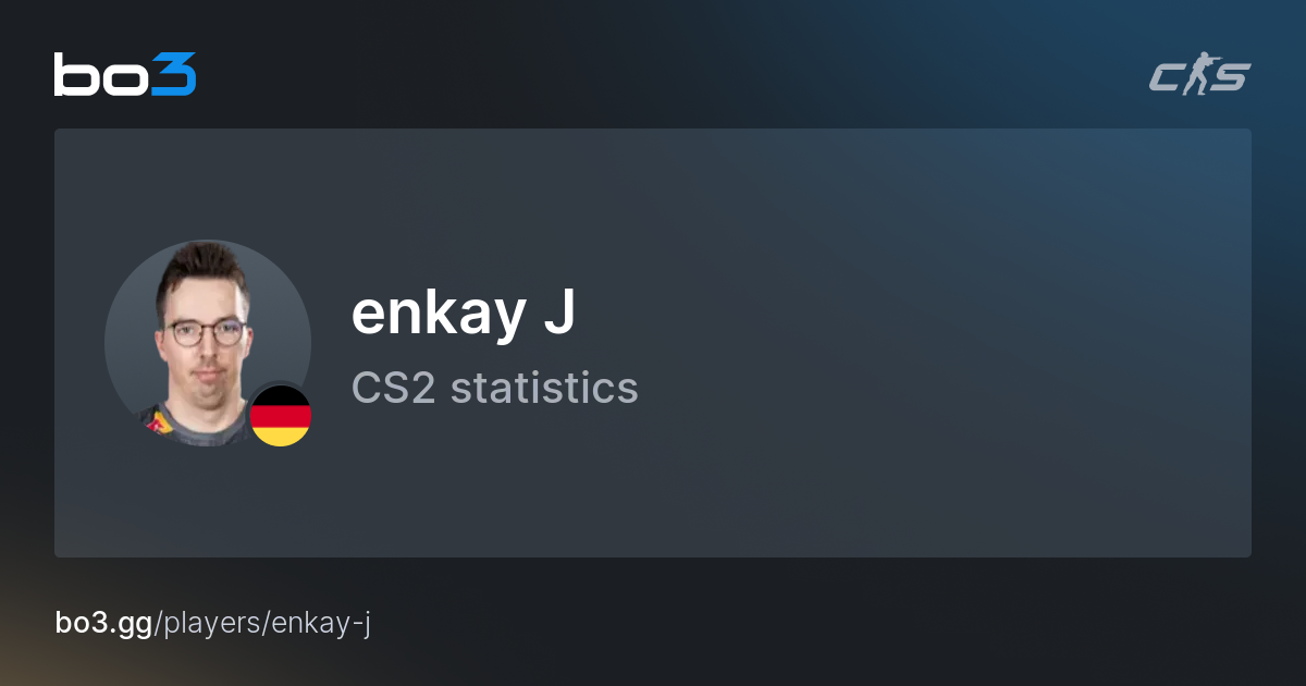 enkay J (Niclas Krumhorn) CS2 Stats – ENCE