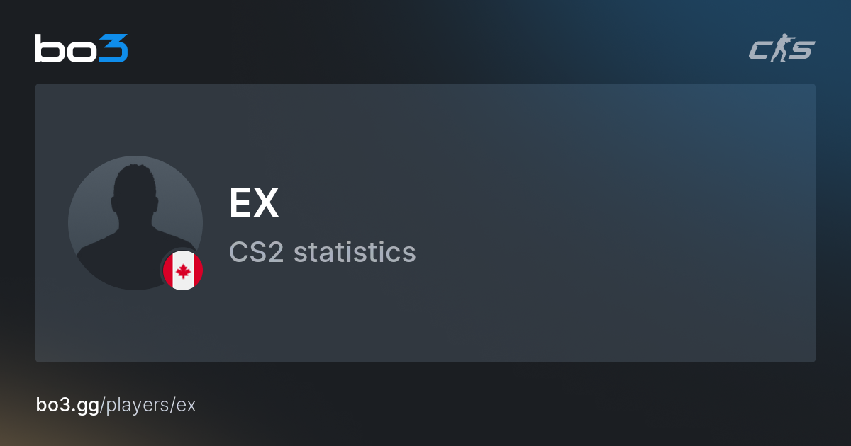 EX ( ) CS2 Stats